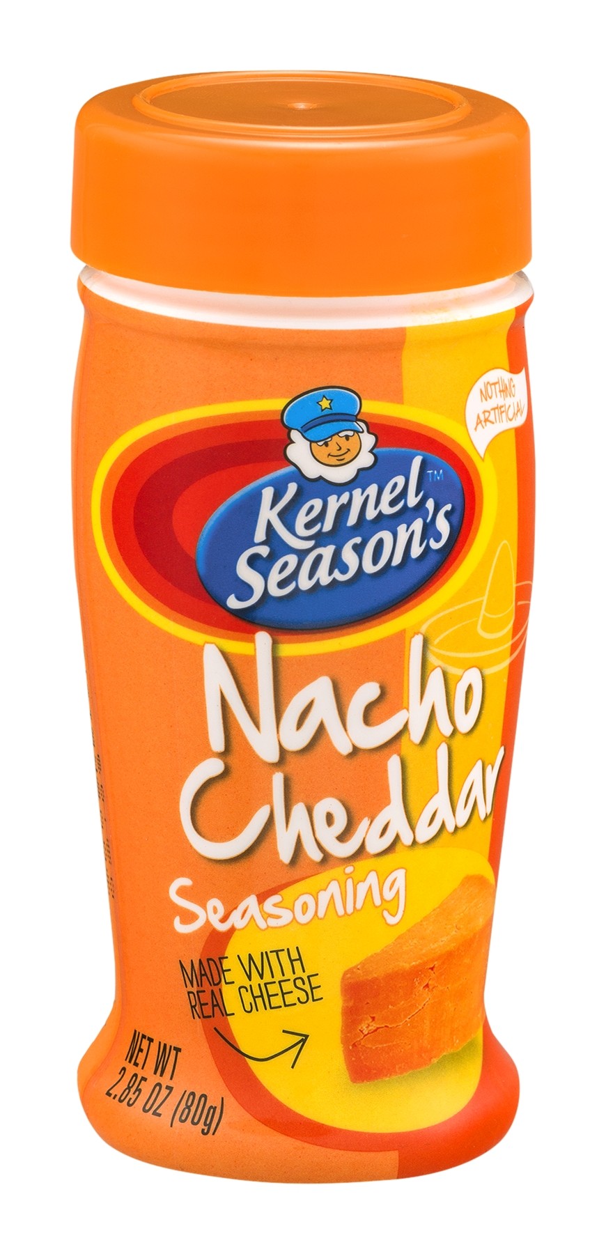 Kernel Seasons Popcorn Seasoning Nacho Cheddar 2.4 oz